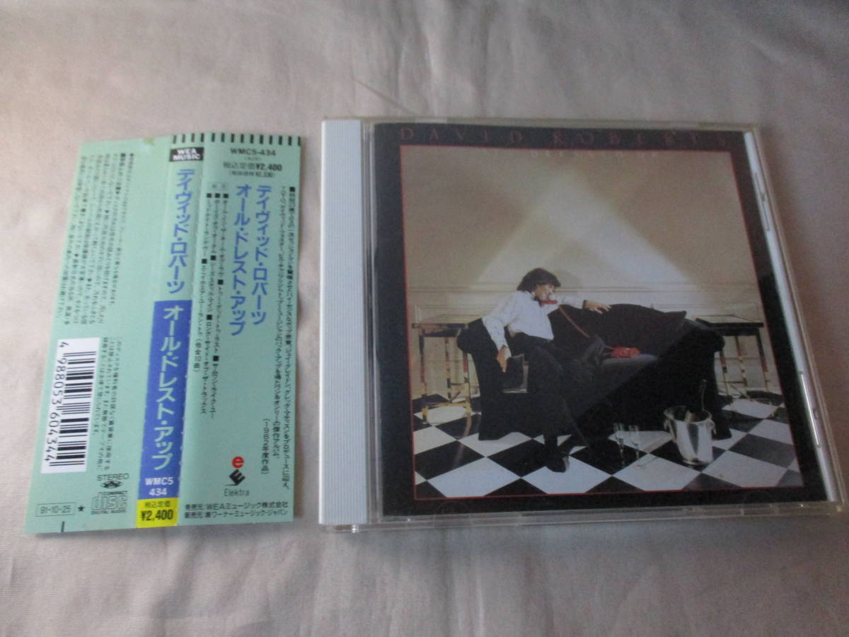 DAVID ROBERTS All Dressed UP‘91 original’82 世界初CD化AOR Greg Mathieson ...