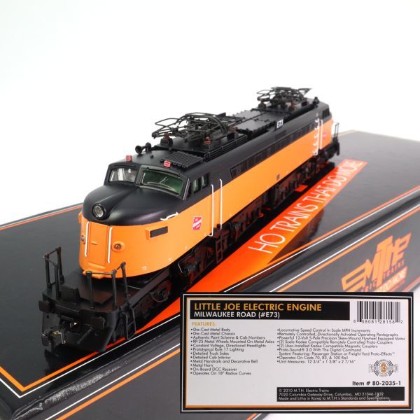 e2929 HOゲージ LITTLE JOE ELECTRIC ENGINE MILWAUKEE ROAD #E73 PROTO SOUND #80-2035-1(外国車輌)｜売買された ...