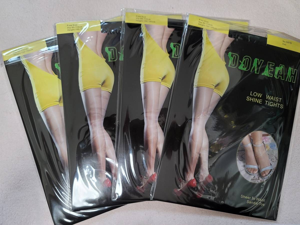 DOYEAH の10D デニール 光沢オールスルーパンスト4足セット(Lサイズ)｜売買されたオークション情報、yahooの商品情報をアーカイブ ...