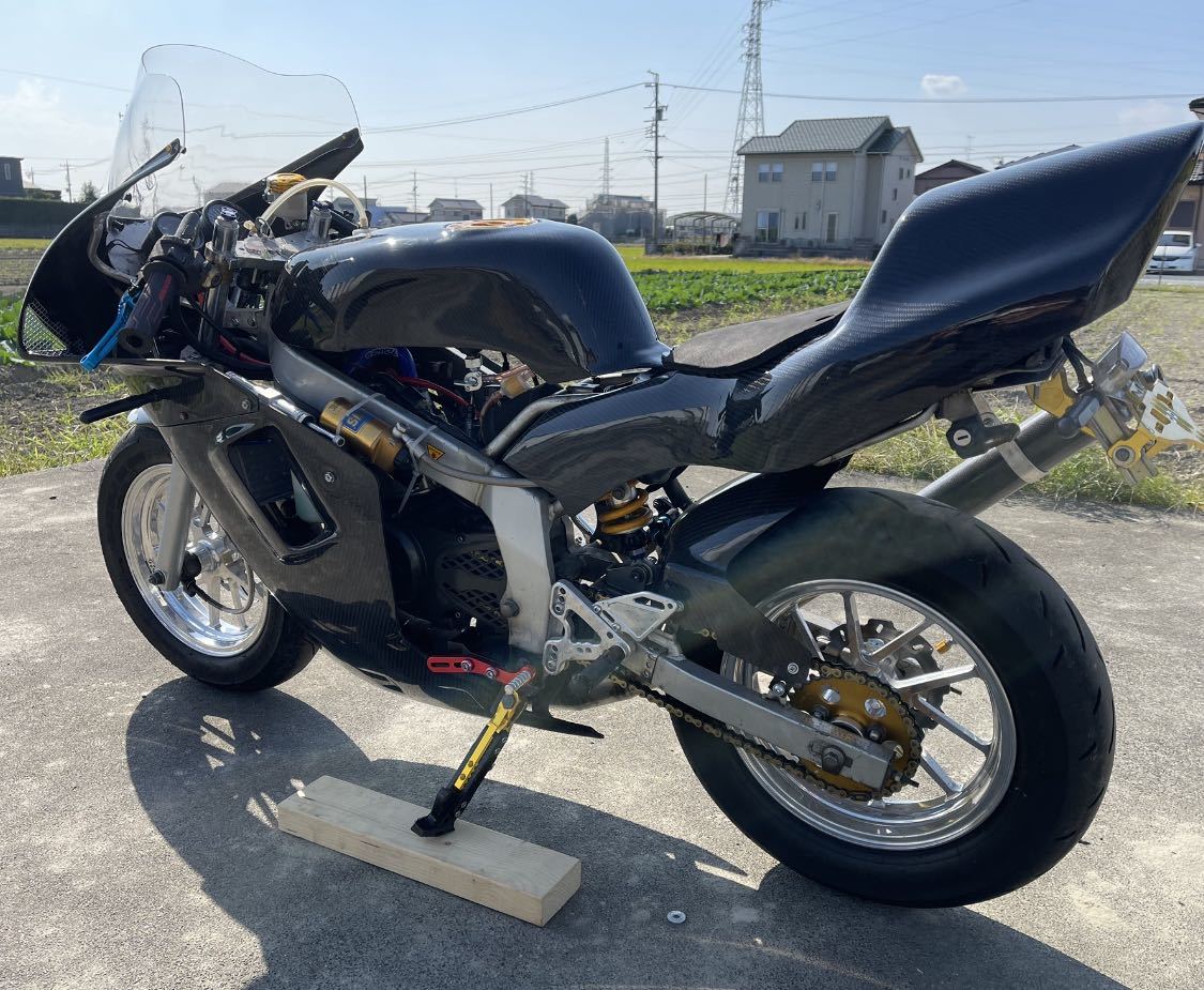 ホンダ NSR80 使用 本物 カーボン リアフェンダー NSR50 ac10 hc06 nsrmini rs50 NSF100 エイプ100 XR100モタード キタコ SHIFTUP ...