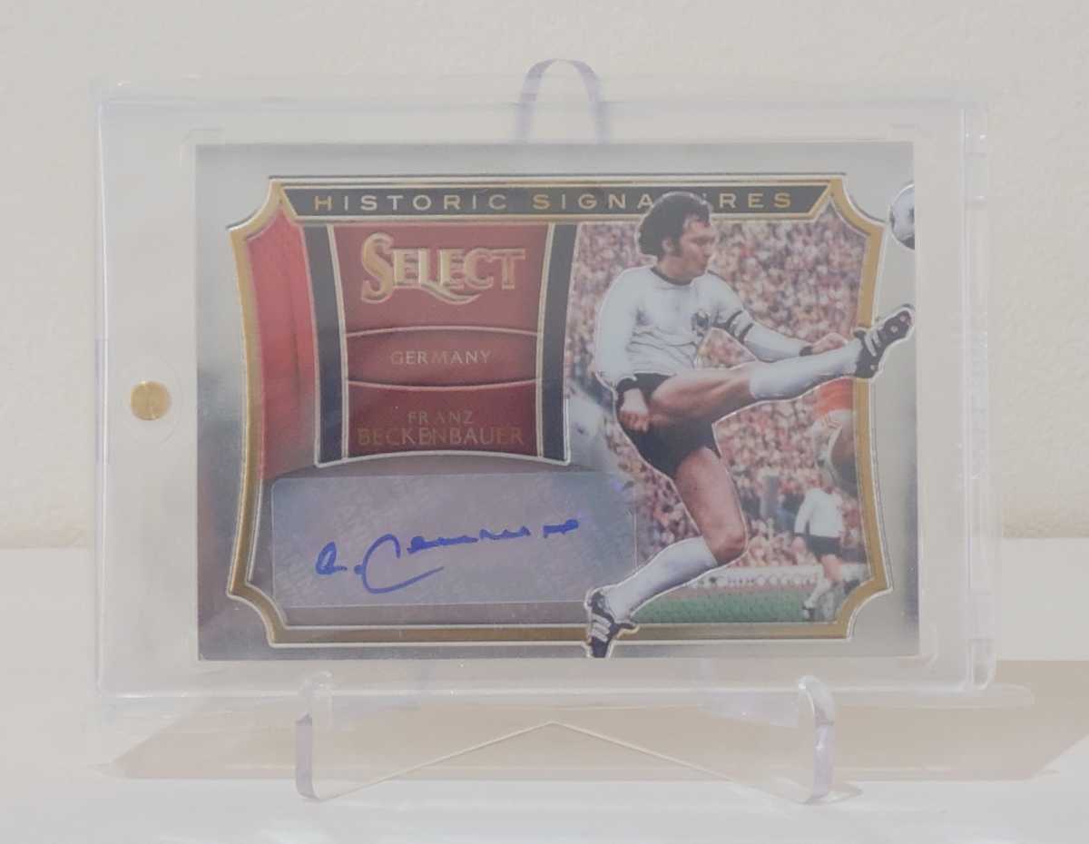 Franz Beckenbauer オート #/75 Panini Select フランツ ベッケンバウアー直筆サインカード ドイツ(シングルカード)｜売買されたオークション情報、yahooの ...