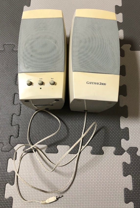ジャンク PC スピーカー GATEWAY2000 ALTEC LANSING MULTIMEDIA ACS41 商品説明必読 ...