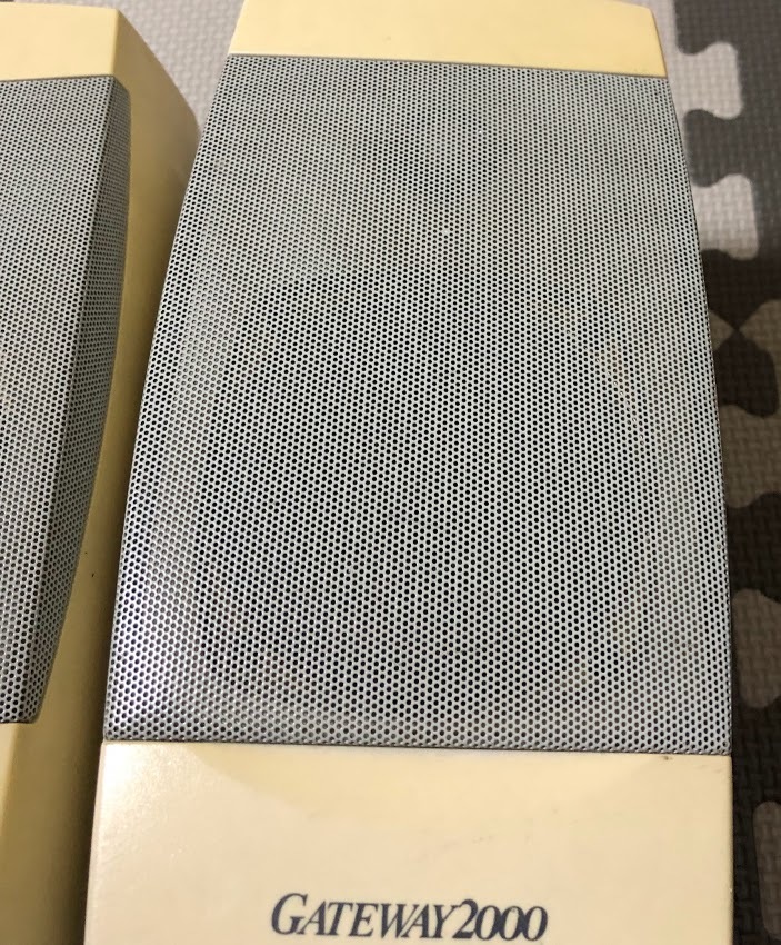 ジャンク PC スピーカー GATEWAY2000 ALTEC LANSING MULTIMEDIA ACS41 商品説明必読 ...
