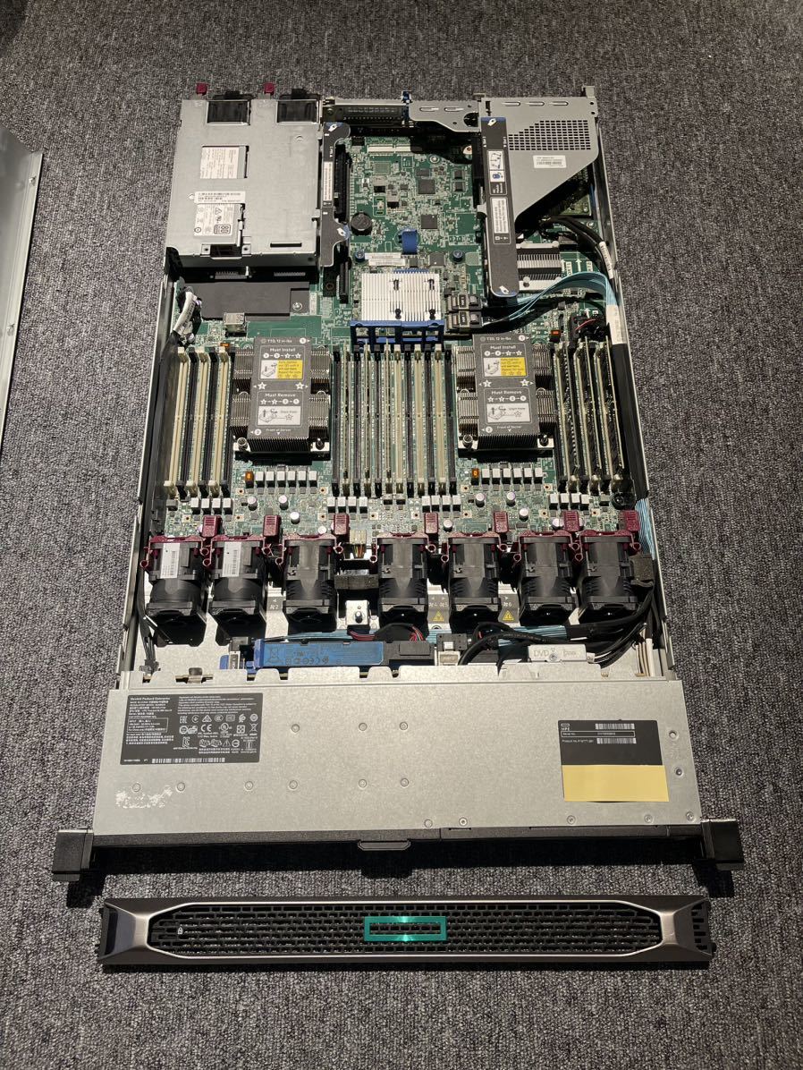 HPE ProLiant DL360 Gen10 8SFF SAS 第2世代Xeon NCモデル Xeon-G 5218 2.3GHz ...