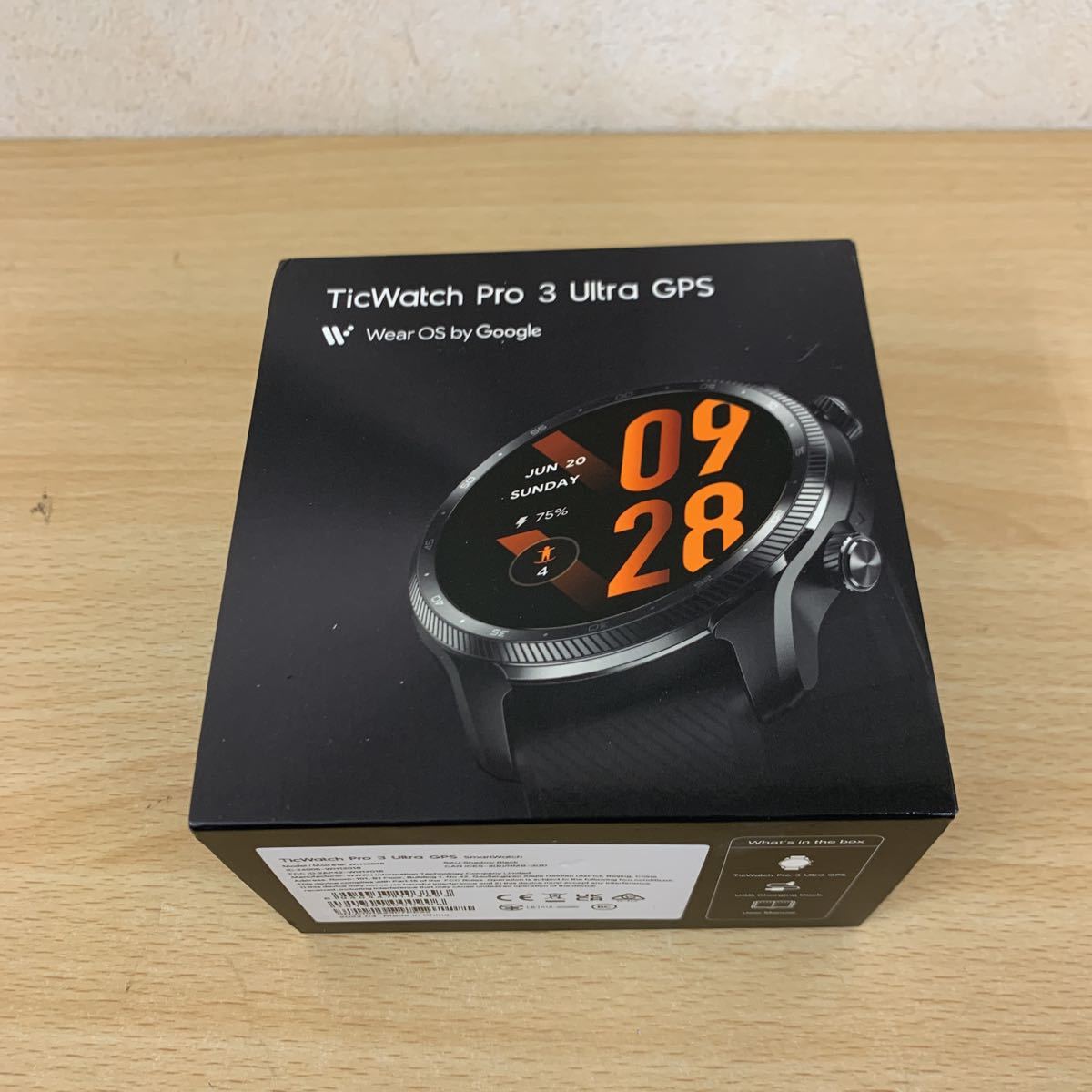 品 TicWatch Pro 3 Ultra GPS スマートウォッチ WH12018 2022年 ブラック Google(スマートウォッチ本体)｜売買されたオークション情報、yahooの商品 ...