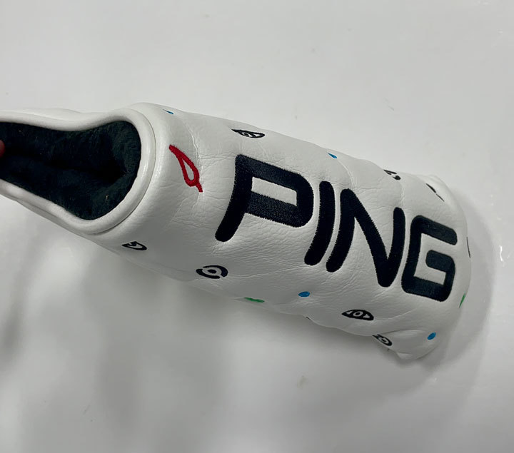 ピン Ping PLD BLADE PUTTER COVER WHITE - BLACK - MULTI COLOR ブレードパター ヘッド ...