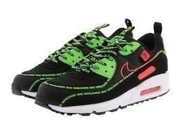 NIKE ナイキ AIRMX エアマックス 90 ワールドワイド 黒黄緑 26cm CK6474-001 21-0207-14-2(26 ...