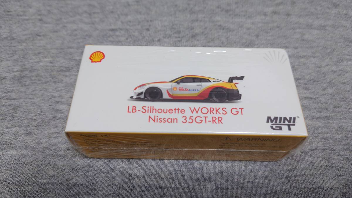 香港シェル限定 Mini GT LB Silhouette WORKS GT 1/64 日産 GT R35 GT-RR Hong Kong ...