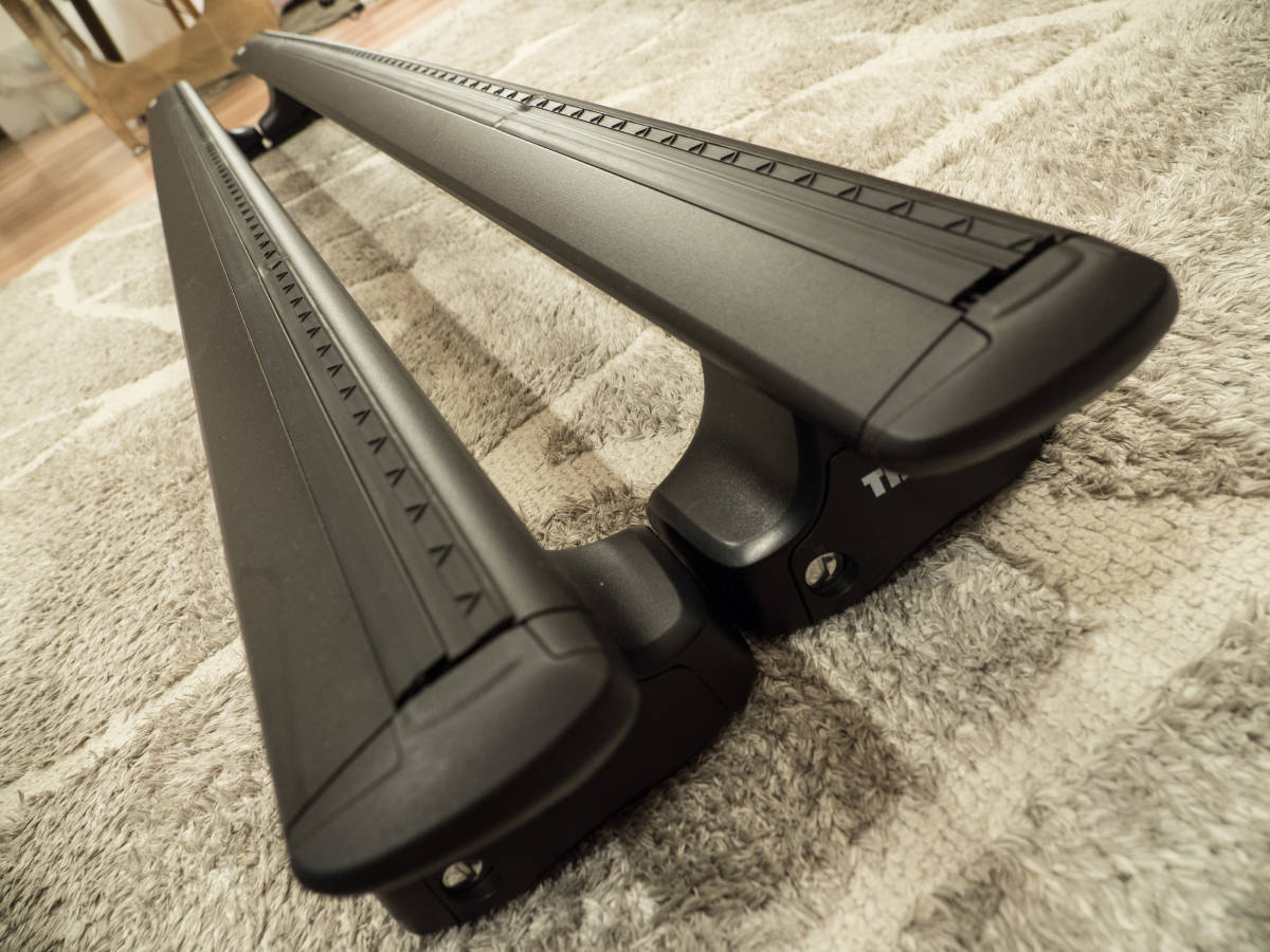 品 THULE WingBar Evo デリカD:5 H19/1〜 CV5W ルーフキャリア取付1台分セット TH754+TH7115B+THKIT1485 984-394bk-thulewb ...