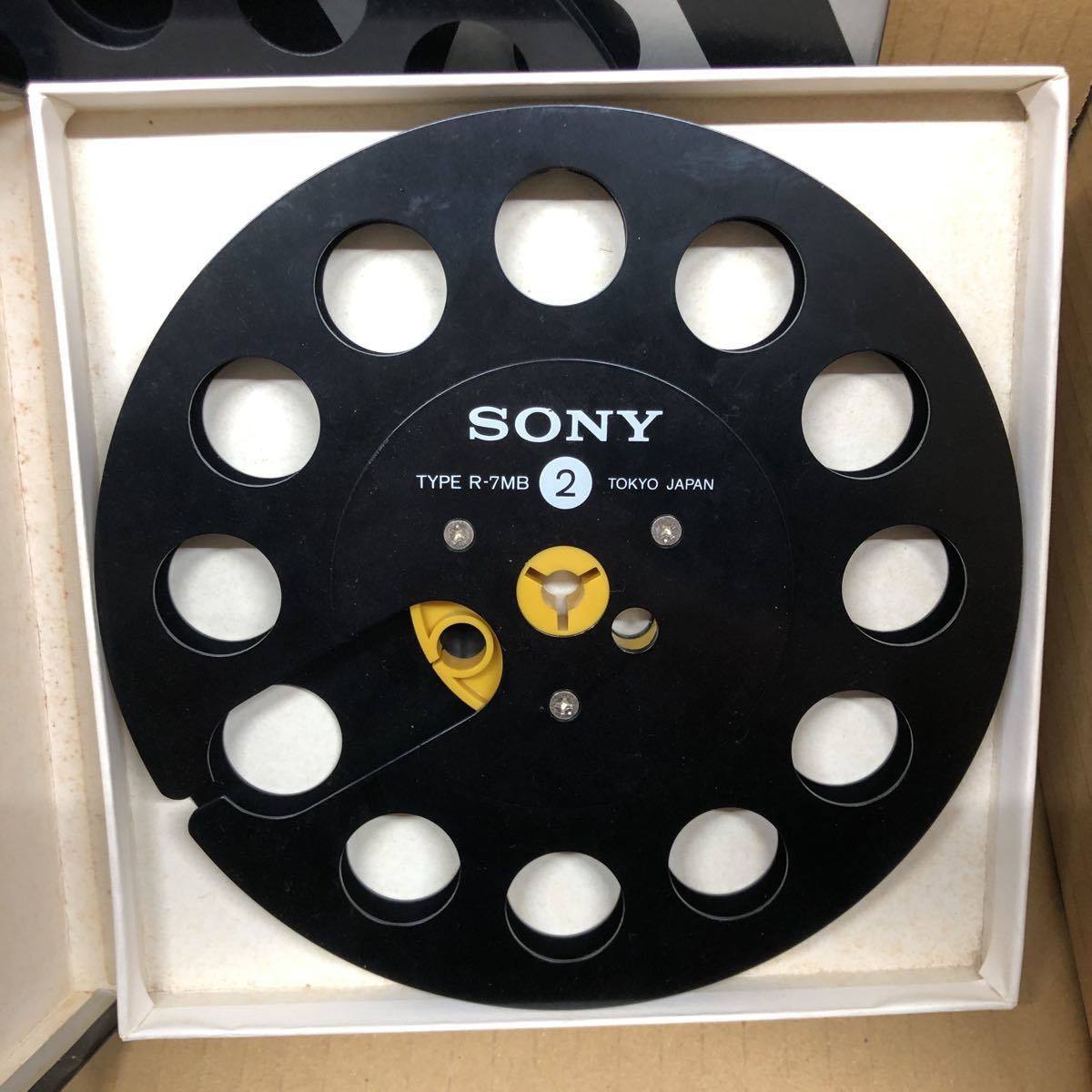 ソニー SONY TYPE R-7MB メタルリール オープンリールテープ 7号 ブラック 黒 2枚セット 元箱あり(記録媒体)｜売買された ...