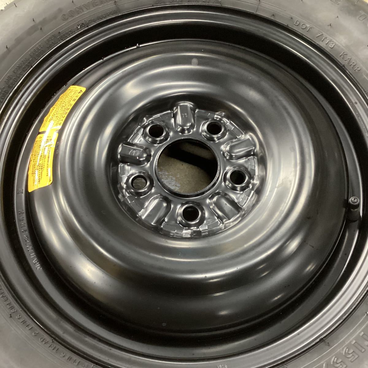 W173L4A 三菱 RVR GA4W 純正テンパータイヤ スペアタイヤ T155/90D16 16×4T 16インチ 1本(5穴)｜売買され ...