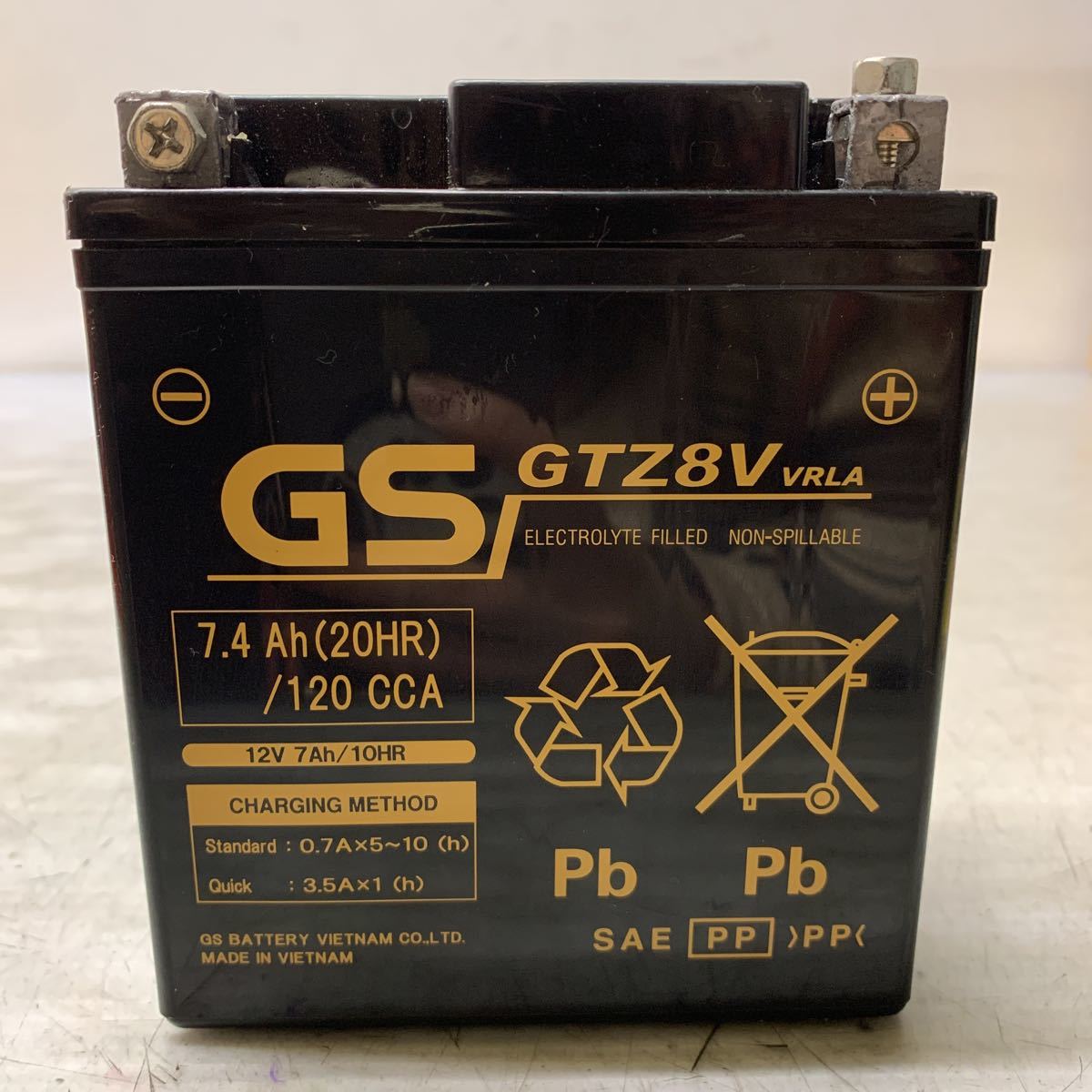 H41-9 GS バイク用 バッテリー GTZ8V 良品 テスターにて測定済み(バッテリー)｜売買されたオークション情報、yahooの商品情報 ...