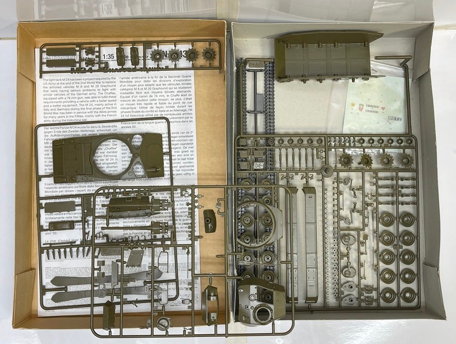 イタレリ 1/35 M24 CHAFFEE EARLY 6431 A' pxt122606(主力戦車（MBT）)｜売買されたオークション情報 ...