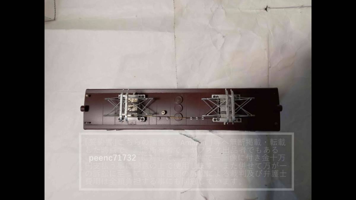 つぼみ堂 模型 国鉄 ED15形電気機関車 ED15-2/ED152/ED15 HOゲージ 16.5mm 動作確認OK→要説明欄 灯具装備無 ...
