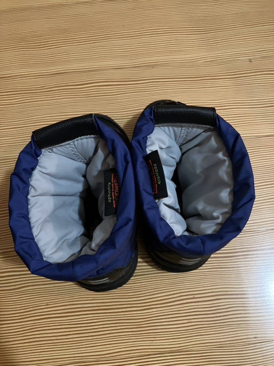THE NORTH FACE K Nuptse Bootie VI ノースフェイスキッズ ヌプシブーティ 15cm ブルー ノースフェイス ...