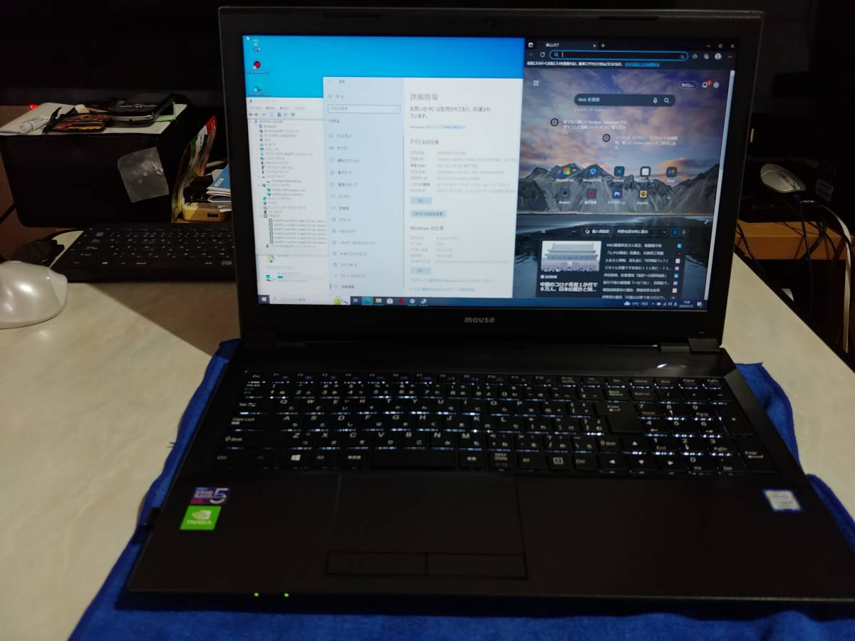 i5 8400 HDD 500GB メモリー8GB NVIDIA GeForce MX250 Mouse computer マウス ...