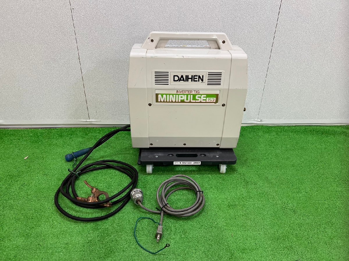 4144 現状品 工具 溶接機 DAIHEN VRTPM-150 小型直流 TIGアーク溶接機 100V / 200V ミニパルス インバータ ...