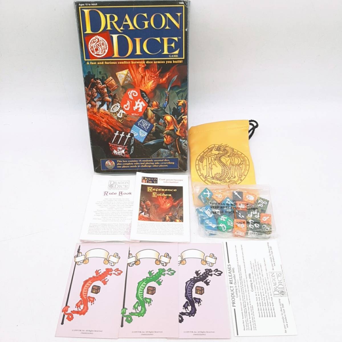 j234 1円スタート 海外ボードゲーム まとめて CATAN カタン DRAGON DICE TSR ドラゴン ダイス 現状品(ボードゲーム ...