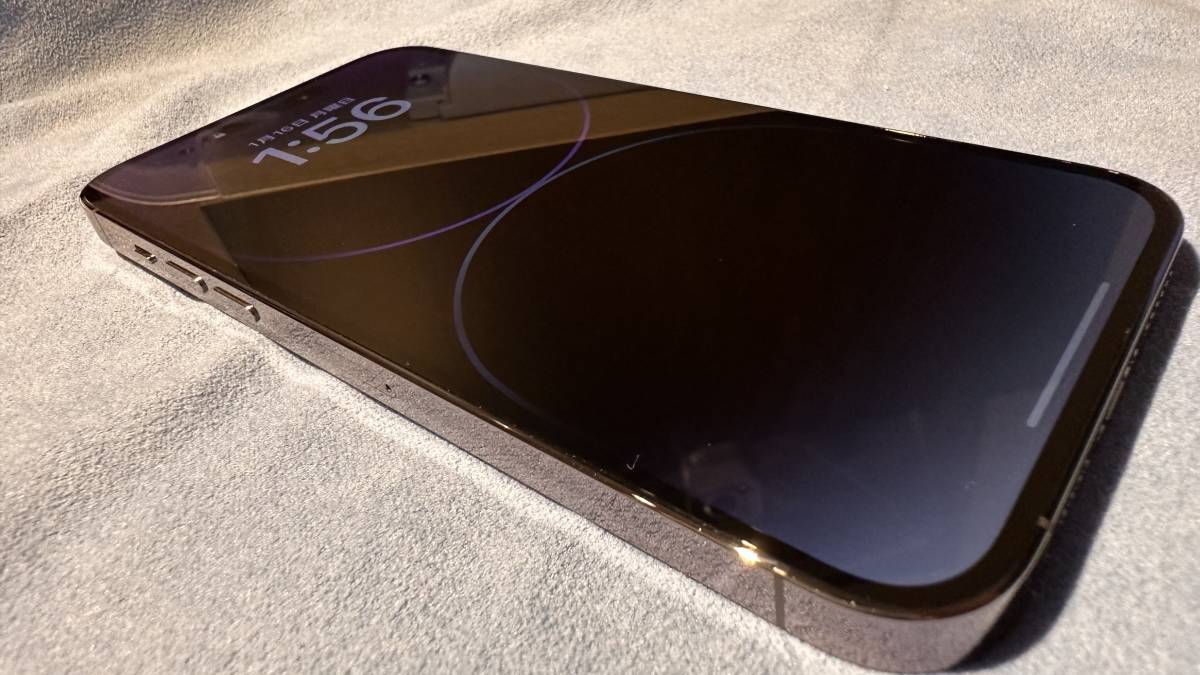 バッテリー100％ SIMフリー Appleにて購入 iPhone 14 Pro Max 512GB MQ9J3J/A パープル AppleCare+ 2024年10月11日ま 保証あり ...