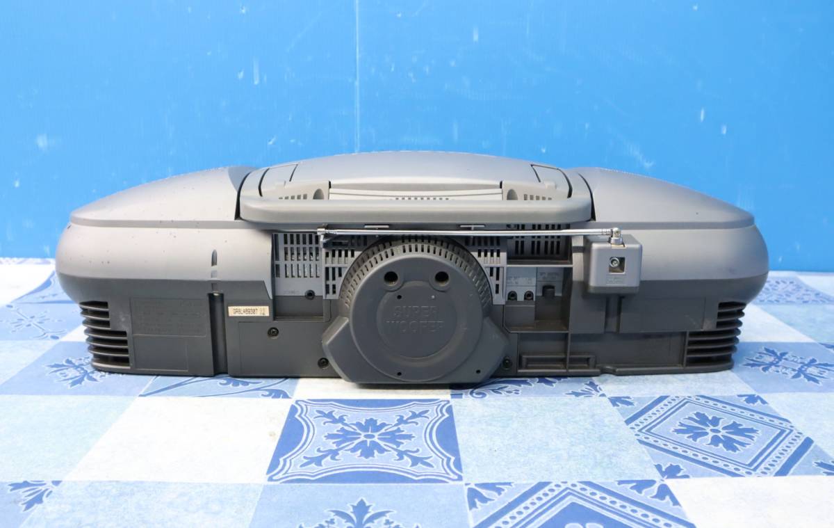 音響機器 ｜CDラジカセ コブラトップ ダブルラジカセ｜Panasonic パナソニック RX-ED707 ｜昭和レトロ リモコンなし ...