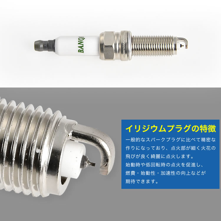 JB23W ジムニー H20.6-H30.7 イリジウムプラグ スパークプラグ 3本 互換品番：09482-00607(スパークプラグ)｜売買 ...