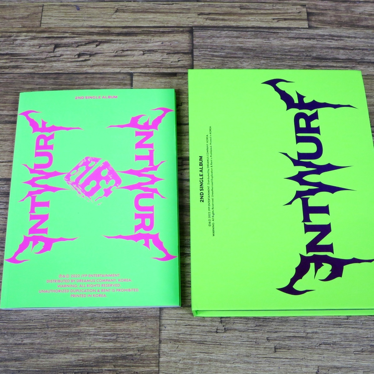 NMIXX エンミックス 2ND SINGLE ALBUM ENTWURF 韓国版CD2点セット/ LIMITED Ver. 限定盤 ...