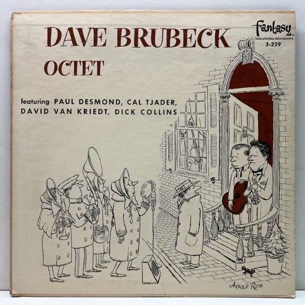 美盤 音質綺麗 USオリジナル MONO 深溝 DAVE BRUBECK OCTET - Distinctive Rhythm ...