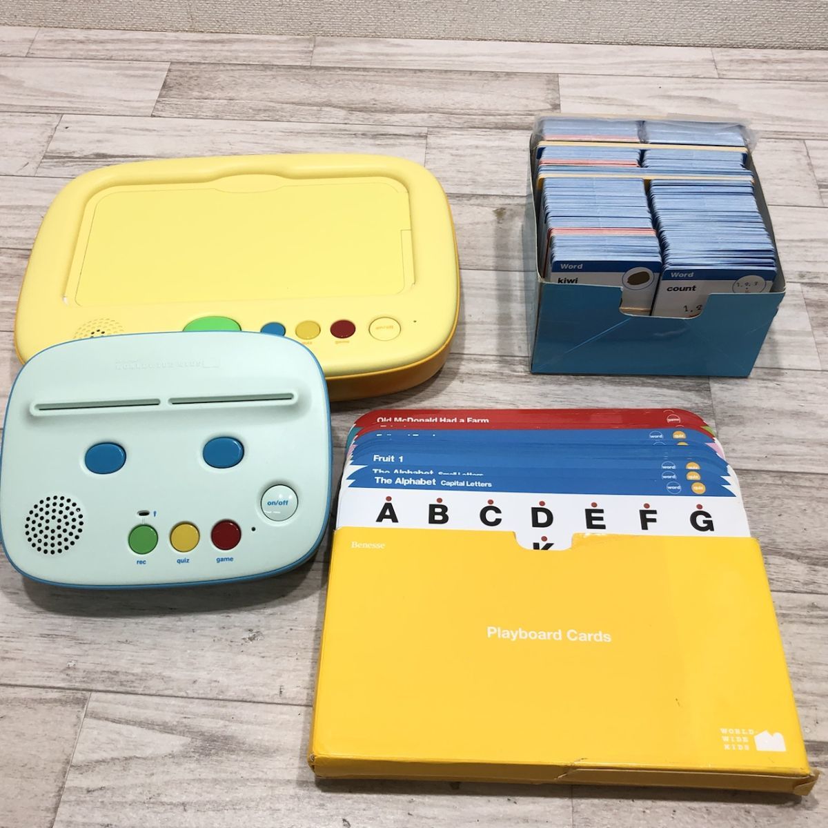 Benesse ベネッセ Worldwide Kids English / ワールドワイドキッズイングリッシュ Playboad Cards ...