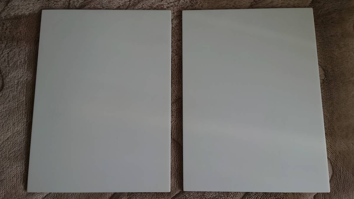 デュポン 人工大理石 平板 プレート 幅28.5cm×奥行21cm×厚さ1cm 2枚セット DUPONT MODEST MDSW 110998 ...