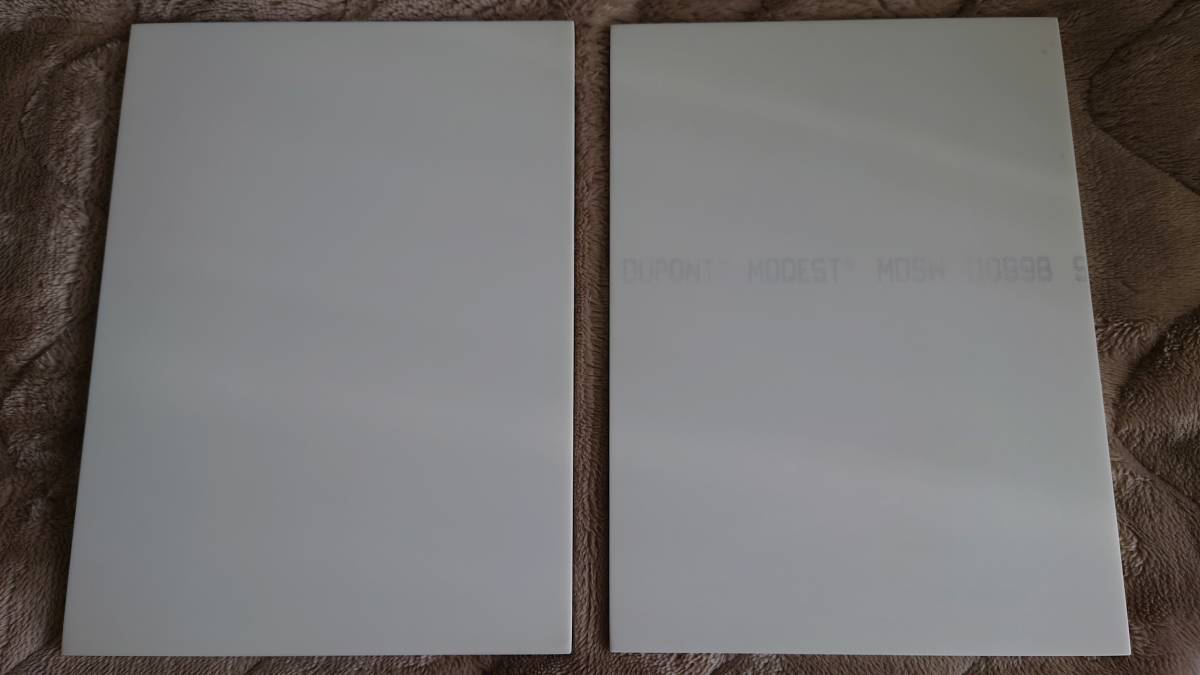 デュポン 人工大理石 平板 プレート 幅28.5cm×奥行21cm×厚さ1cm 2枚セット DUPONT MODEST MDSW 110998 ...