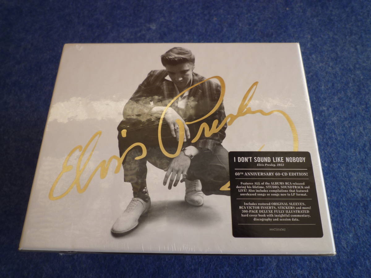 ELVIS PRESLEY CD60枚組 THE RCA ALBUM COLLECTION 紙ジャケット エルヴィス プレスリーBOX ...