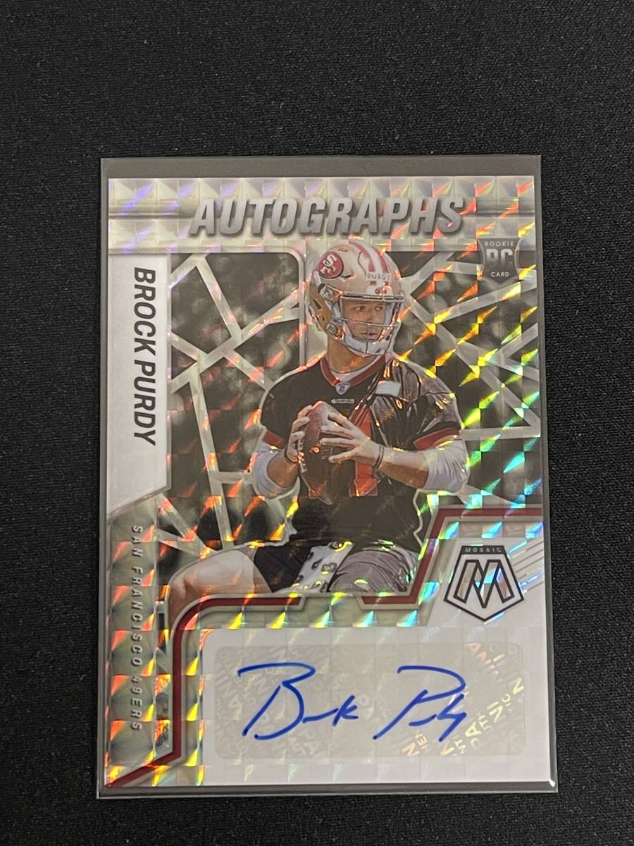 Brock Purdy | 2022 Panini Mosaic RC Rookie Auto | San Francisco 49ers ...