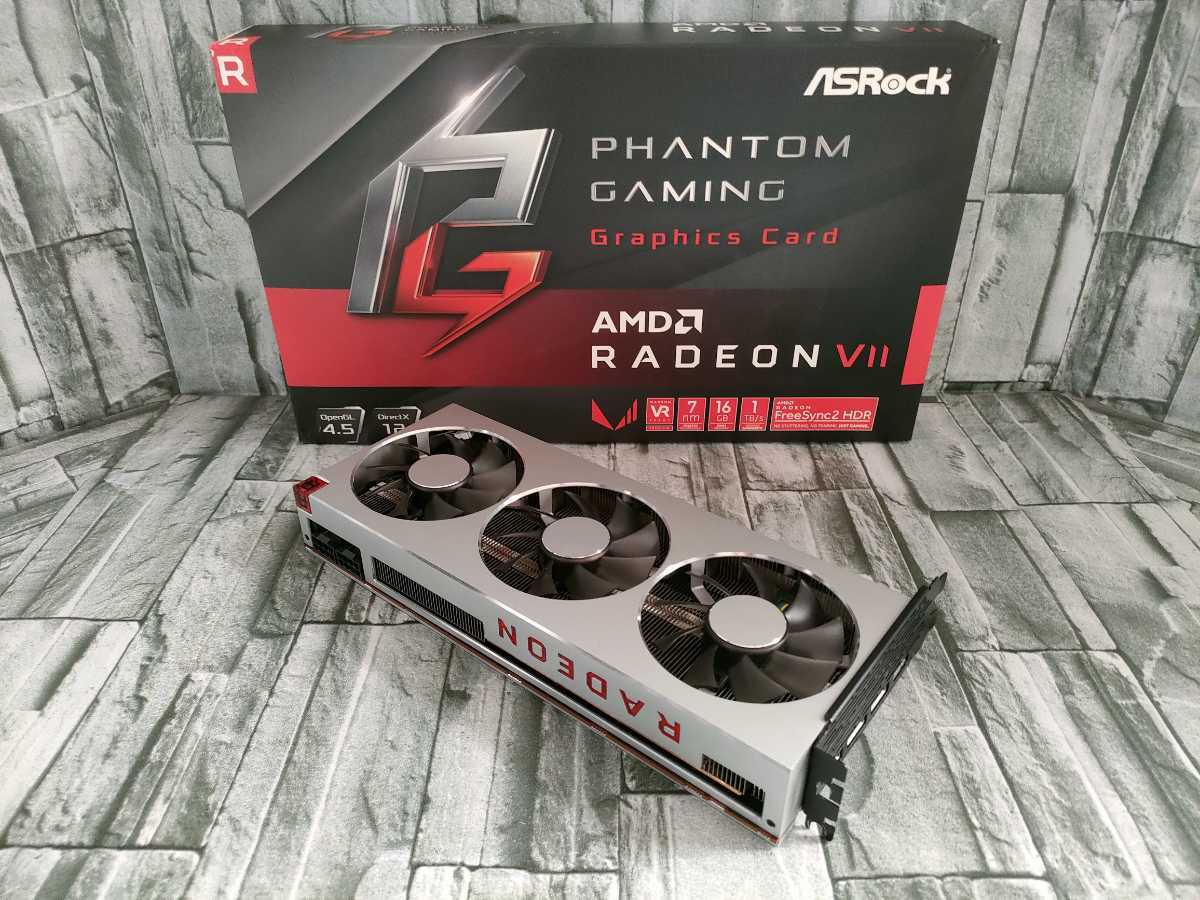 AMD ASRock Radeon VⅡ 16GB PHANTOM GAMING グラフィックボード(PCI Express)｜売買された ...