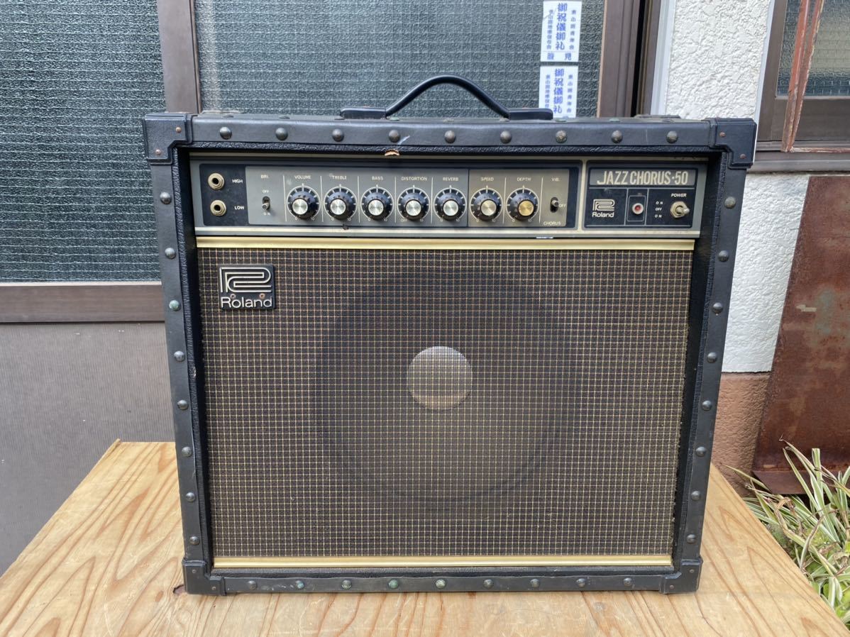 roland jazz chorus-50 jc-50 ギターアンプ 品(ローランド)｜売買されたオークション情報、yahooの商品情報を ...