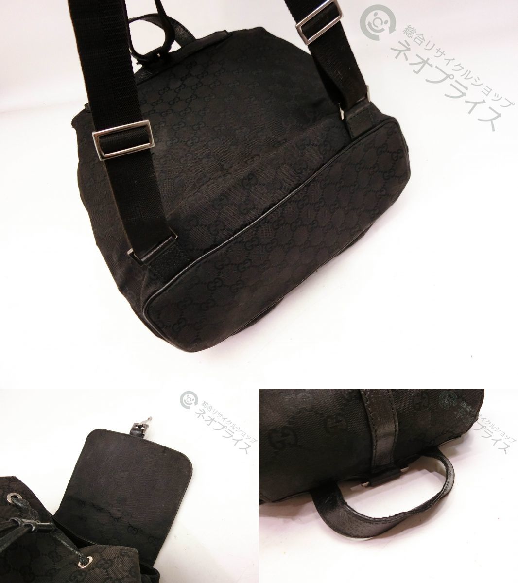 A5418 GUCCI グッチ GGキャンバス レザー ジャッキー リュック バッグパック(ジャッキーライン)｜売買されたオークション情報、yahooの商品情報をアーカイブ公開 ...