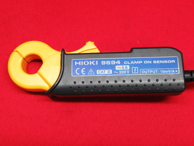 HIOKI 9694 CLAMP ON SENSOR クランプオンセンサー 電流センサ ジャンク品 管理5B0209DM-F1(電気計測器 ...