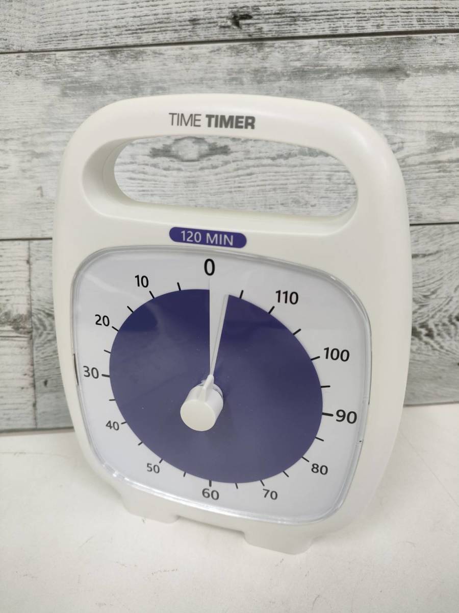 0502s1503 タイムタイマー TIME TIMER 勉強タイマー 120分 プラス ハンドル付き ホワイト 学習アラーム TT120-W(家電、AV、カメラ)｜売買されたオークション情報 ...