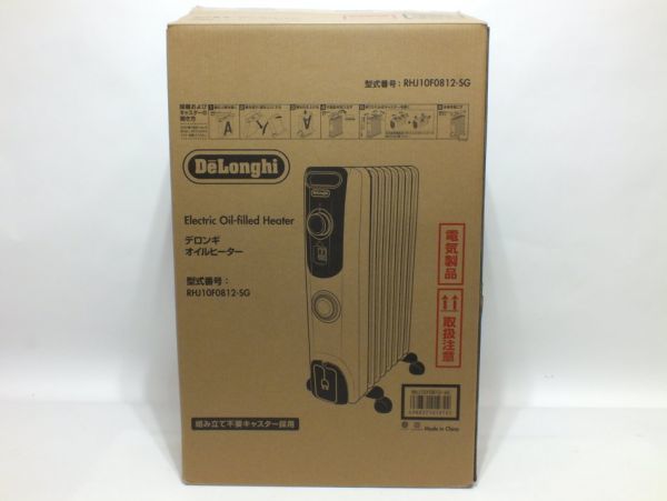 n4951kny De'Longhi デロンギ オイルヒーター RHJ10F0812-SG 101-230216(オイルヒーター)｜売買された ...