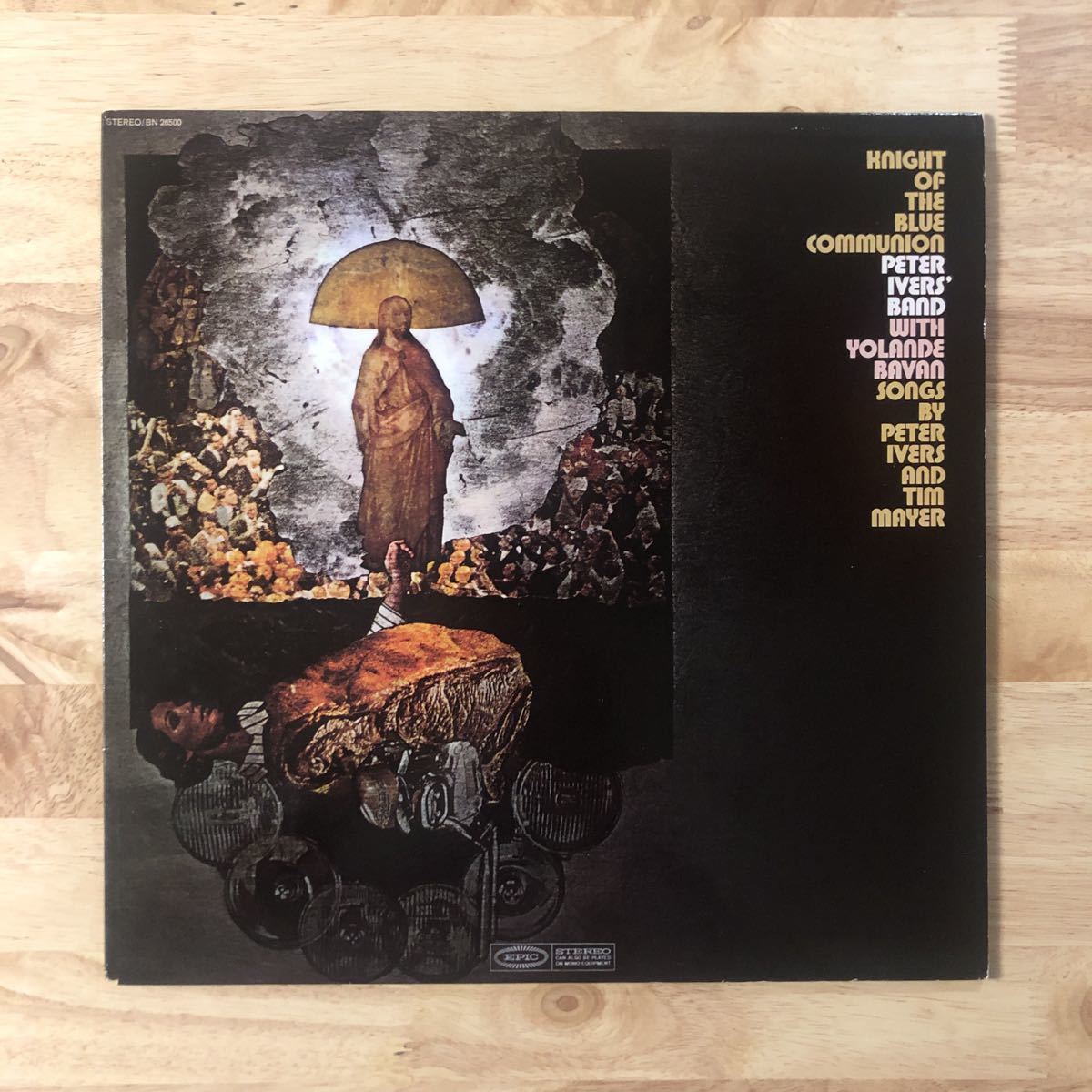 LP PETER IVERS/KNIGHT OF THE BLUE COMMUNION US盤:'69年作:PSYCHE/FREE JAZZを ...