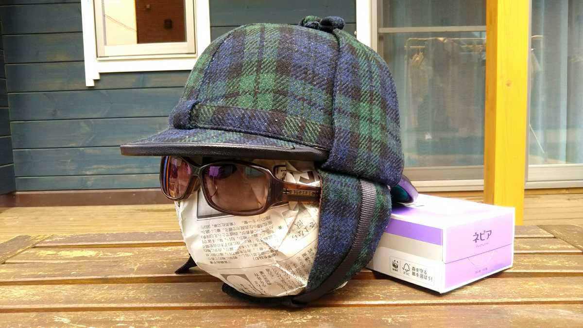 CHAS OWEN SKULGARDE オーウェン スカルガード DEER STALKER ディアストーカー ハンター 英国 VESPA ...