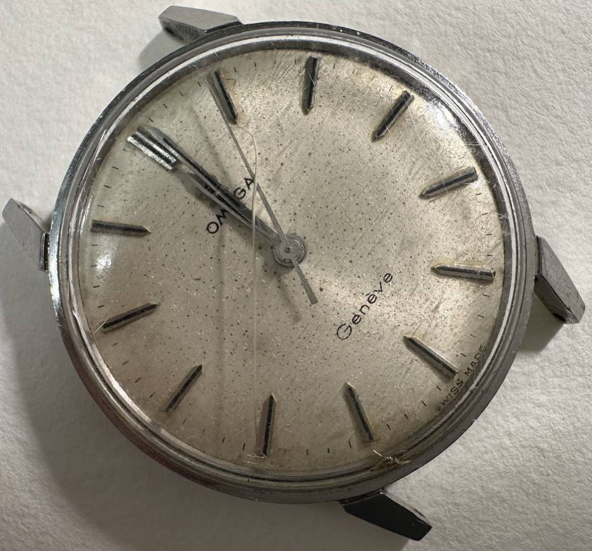 オメガ ジュネ—ブ Cal.601 OMEGA Geneve 135.011 SP 手巻き メンズ vintage watch 95-1(その ...