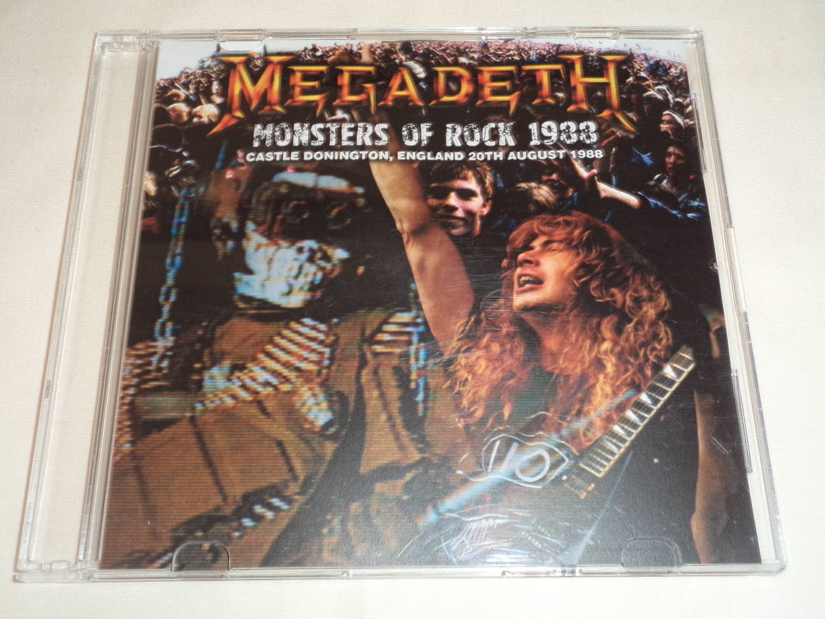 MONSTERS OF ROCK 1988(Megadeth)｜売買されたオークション情報、yahooの商品情報をアーカイブ公開 ...