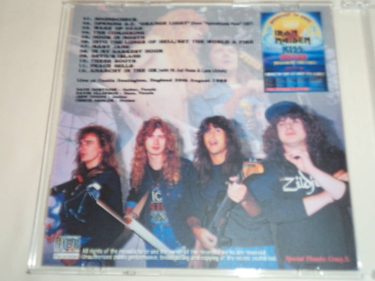 MONSTERS OF ROCK 1988(Megadeth)｜売買されたオークション情報、yahooの商品情報をアーカイブ公開 ...
