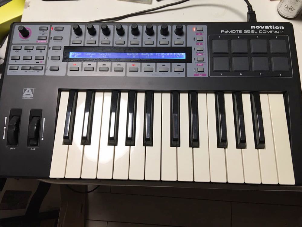 novation ReMOTE 25 SL COMPACT ノーベーション(MIDIキーボード、コントローラー)｜売買されたオークション情報 ...