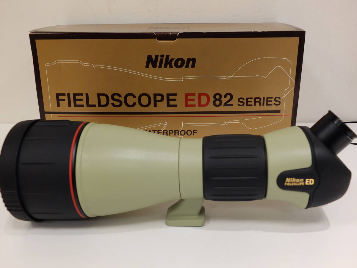 B-9019 Nikon FIELDSCOPE ニコン フィールドスコープ ED82 SERIES(単眼鏡)｜売買されたオークション情報、yahooの商品情報をアーカイブ公開 - オークファン ...
