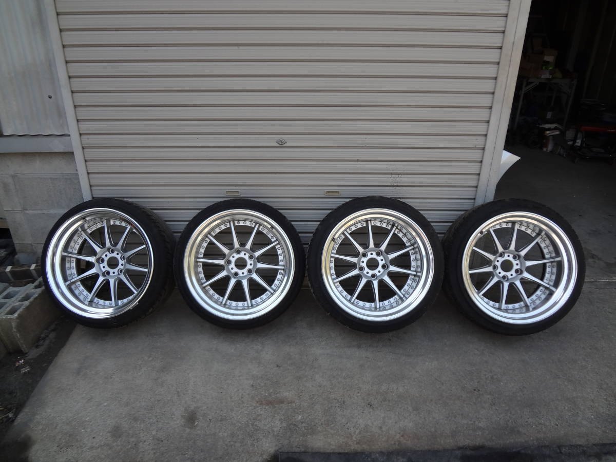 JDM Concept WORK GTX 3P 18×10.5J-25 18×12.0J-32 114.3 5H Oディスク 深リム 4本 ...