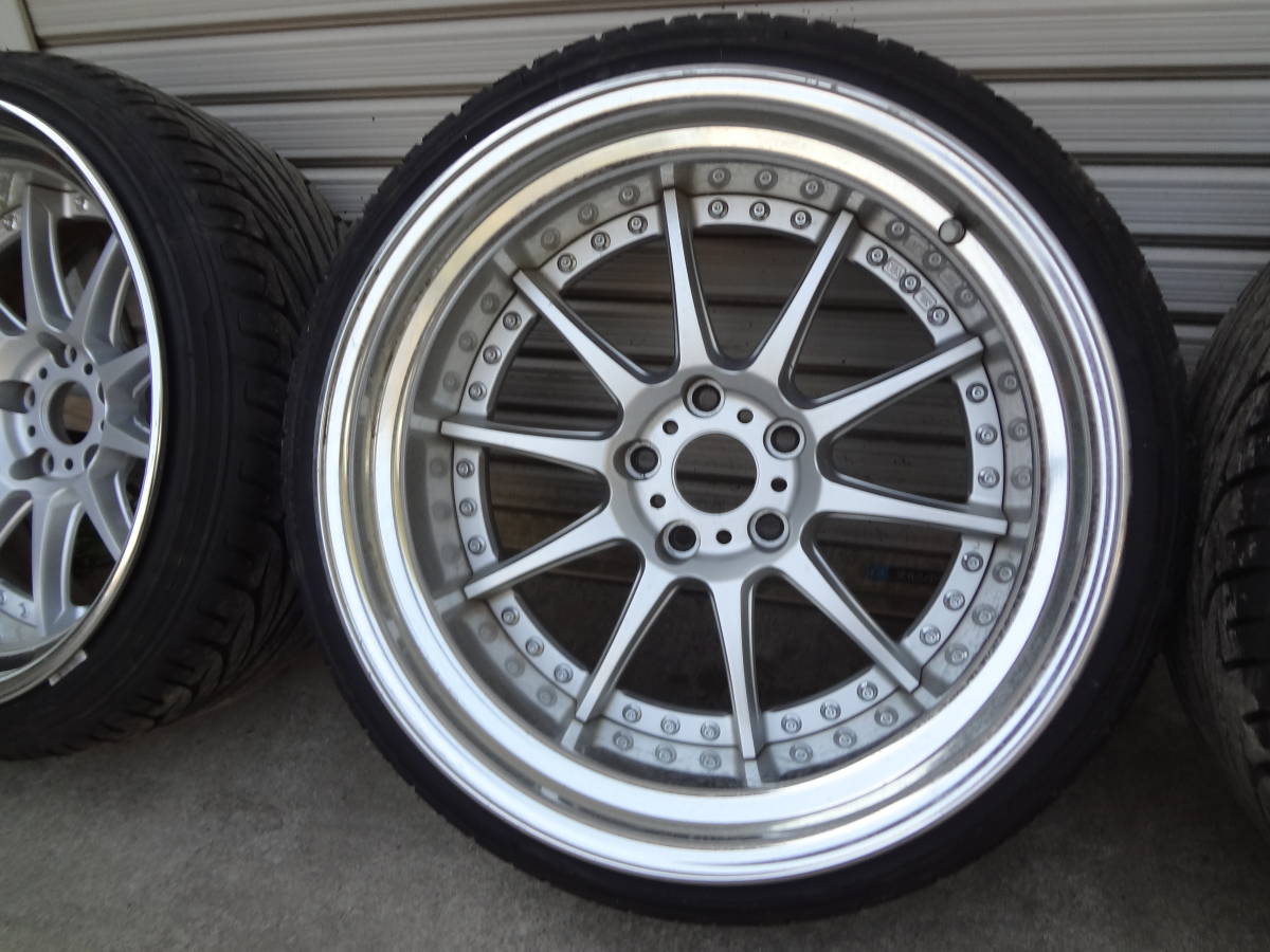 JDM Concept WORK GTX 3P 18×10.5J-25 18×12.0J-32 114.3 5H Oディスク 深リム 4本 ...