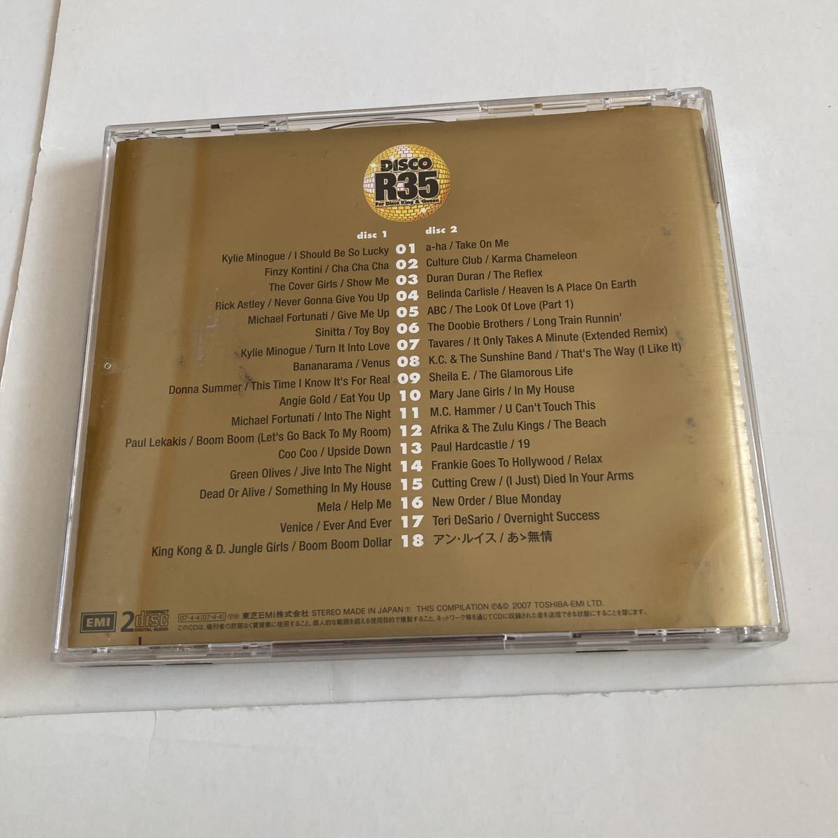 DISCO ディスコ Finzy Kontini Rick Astley Michael Fortunati Sinitta Sheila E ...