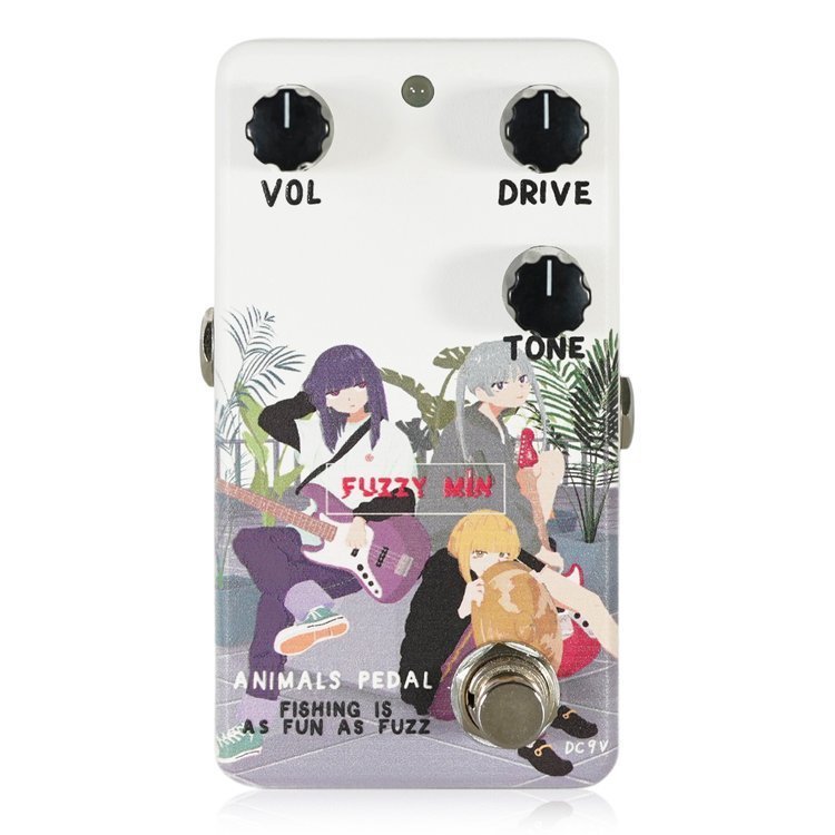 最落無し Animals Pedal Custom Illustrated 049 FISHING IS AS FUN AS FUZZ by ...