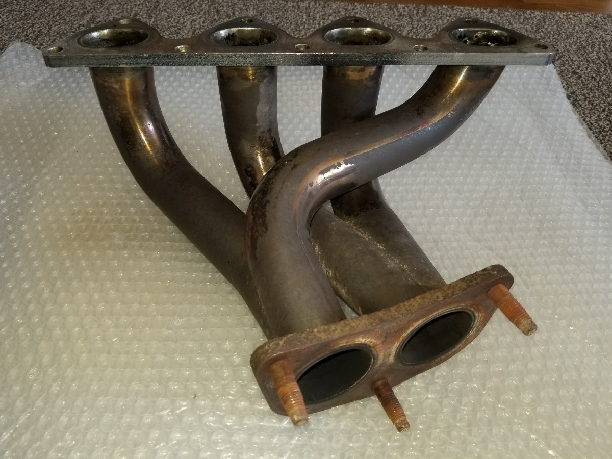 Spoon B18C B16 A エキゾースト マニホールド DC2インテグラ シビック EG6 EK9 エキマニ マフラー(触媒、エキマニ ...